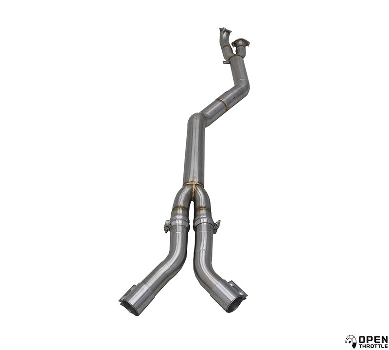 BMW M2 G87 BIG SINGLE MIDPIPE – OPEN THROTTLE