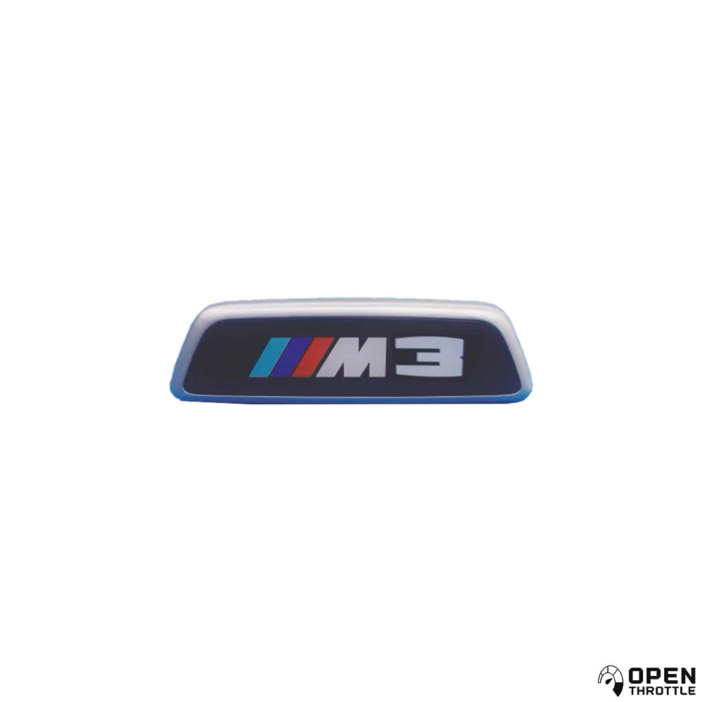 ILLUMINATED SEAT EMBLEM FOR F80 M3 / F82 M4 – OPEN THROTTLE