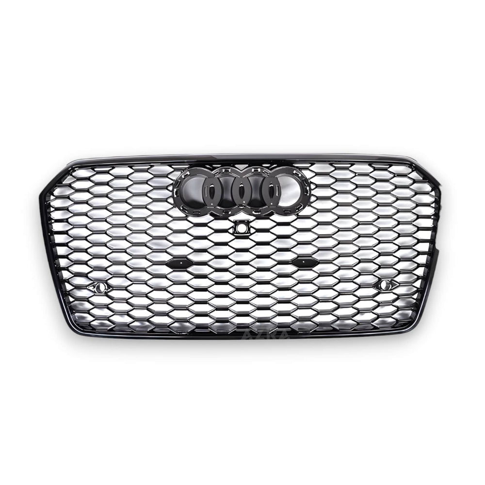 AZRA Audi A7 / S7 | C7.5/4G | RS Style Customizable Honeycomb Front Gr ...