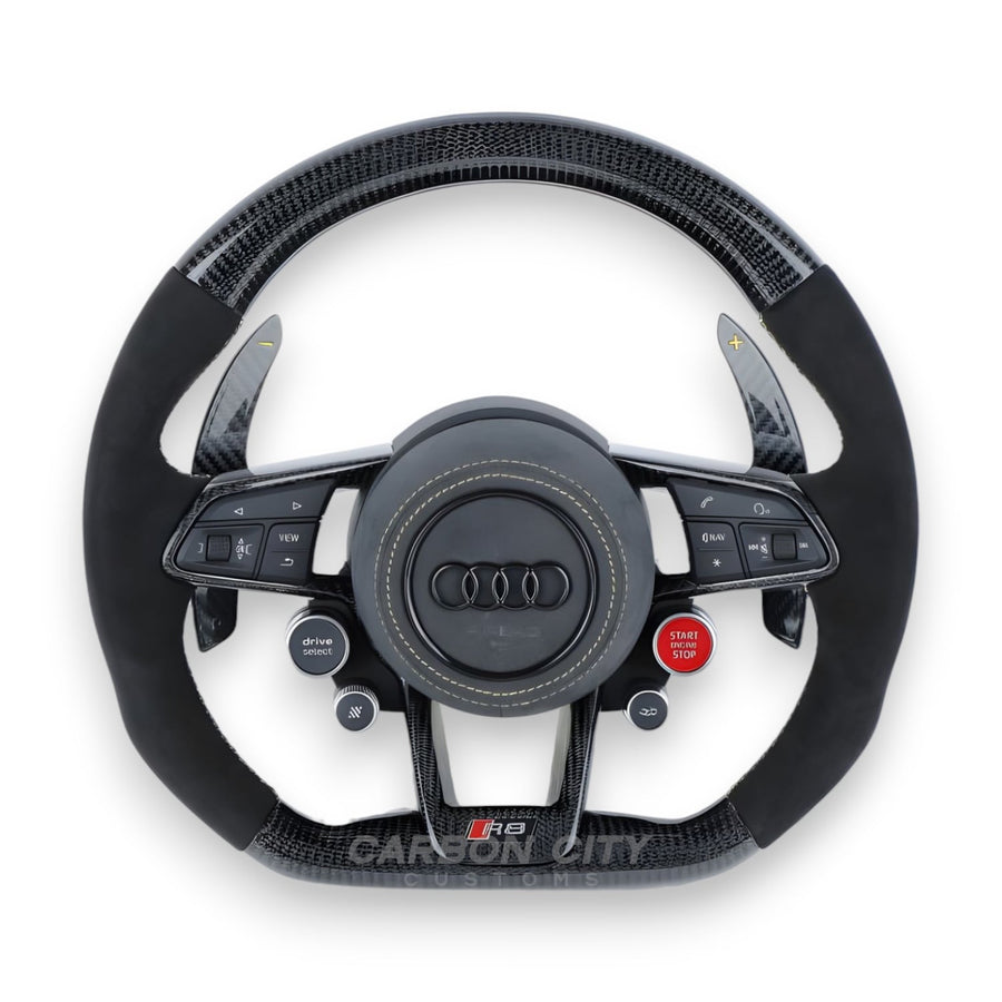 Audi R8/TT Style Customizable Steering Wheel (Fits 2010+ All Models ...