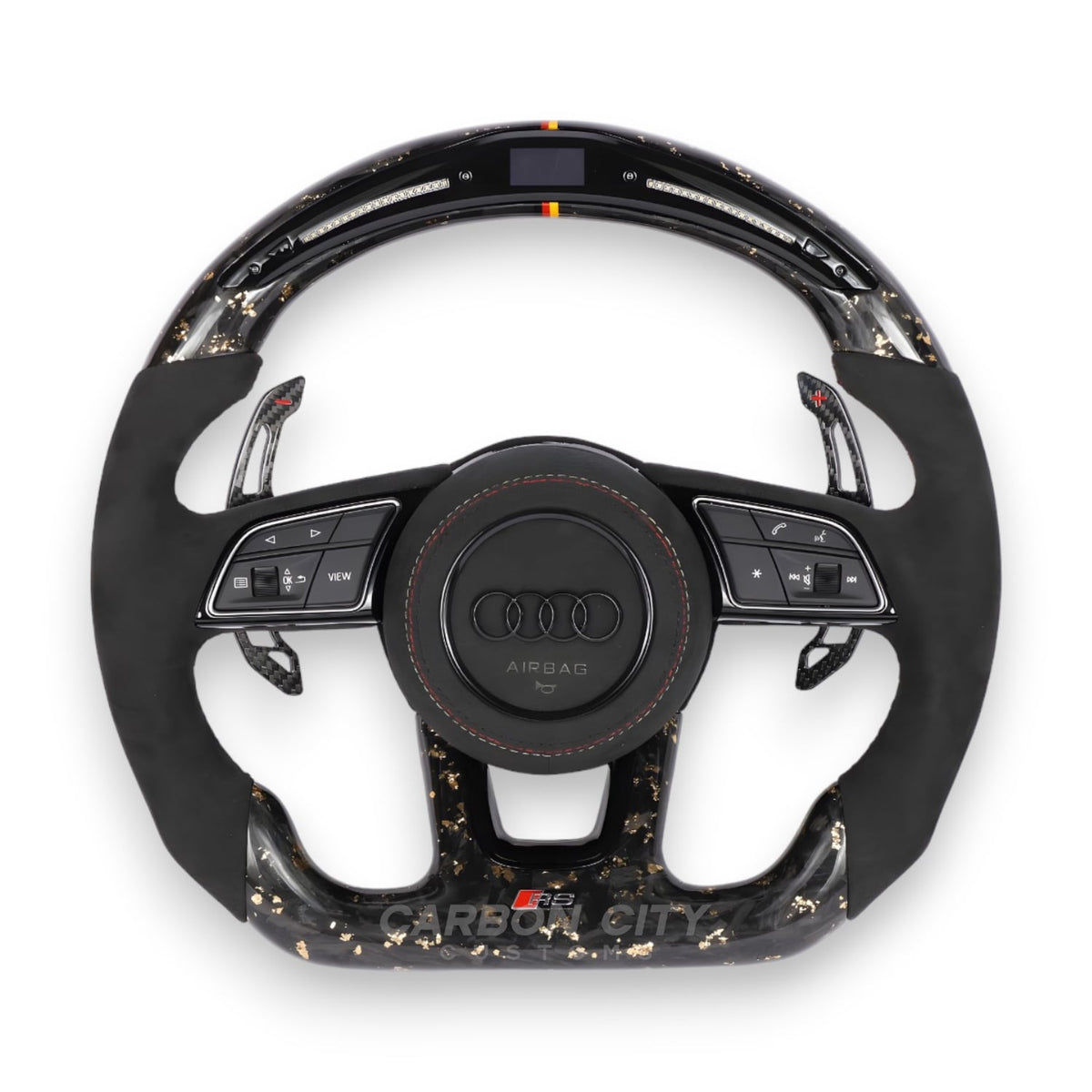 Audi RS Style Customizable Steering Wheel – OPEN THROTTLE