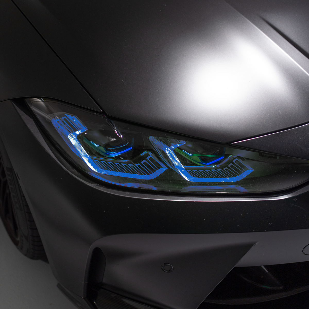 BMW G80 M3 G82 M4 BLUE DRL KIT – OPEN THROTTLE