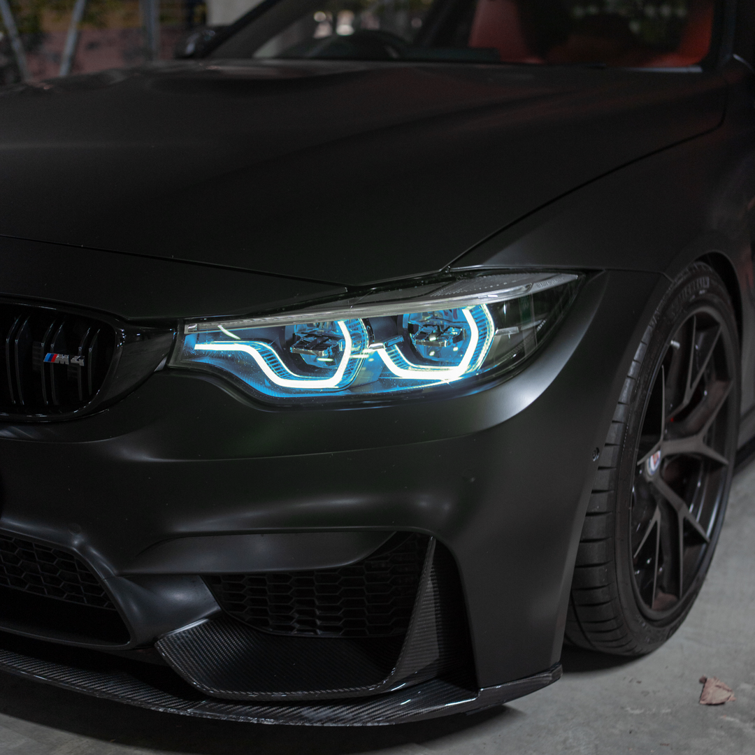 BMW F80 M3 F82 M4 ICE BLUE DRL KIT – OPEN THROTTLE
