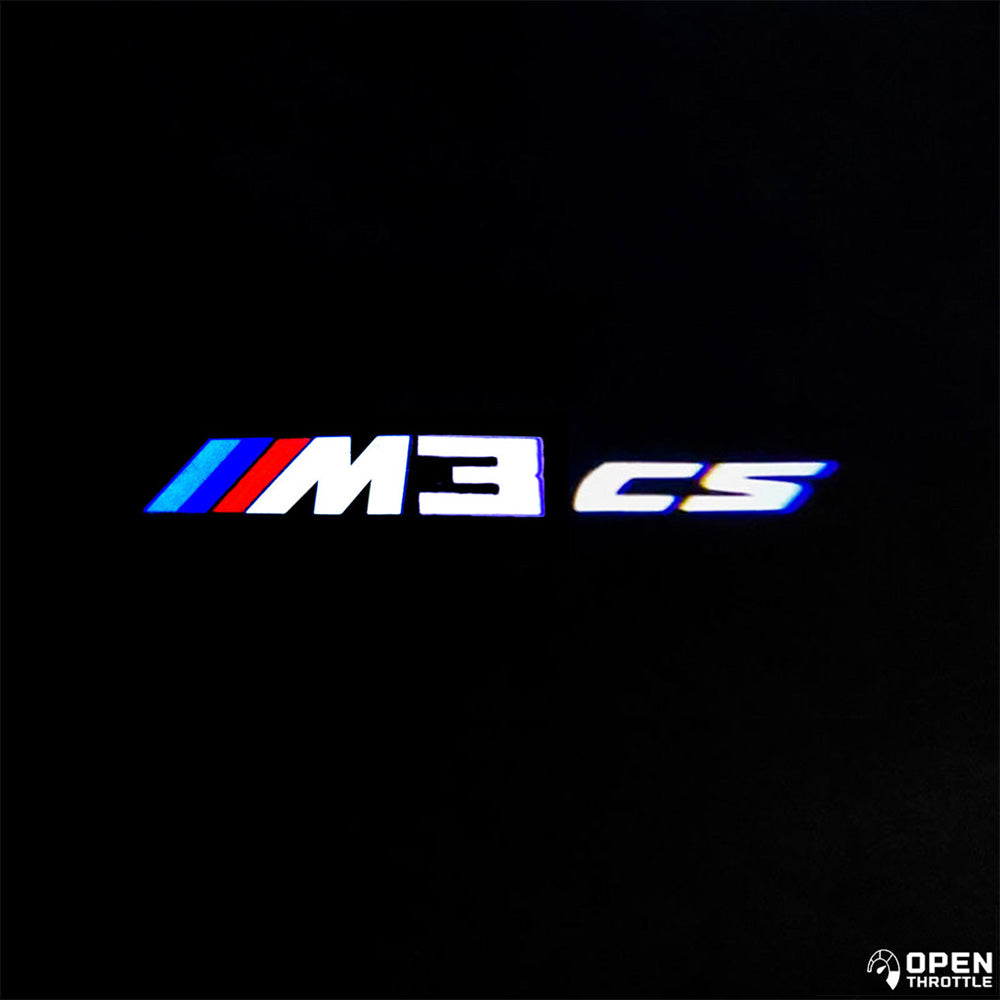 BMW M3 CS DOOR LIGHTS – OPEN THROTTLE