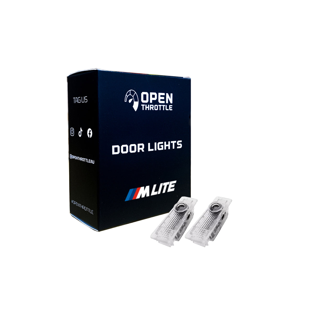 BMW M LITE DOOR LIGHTS – OPEN THROTTLE