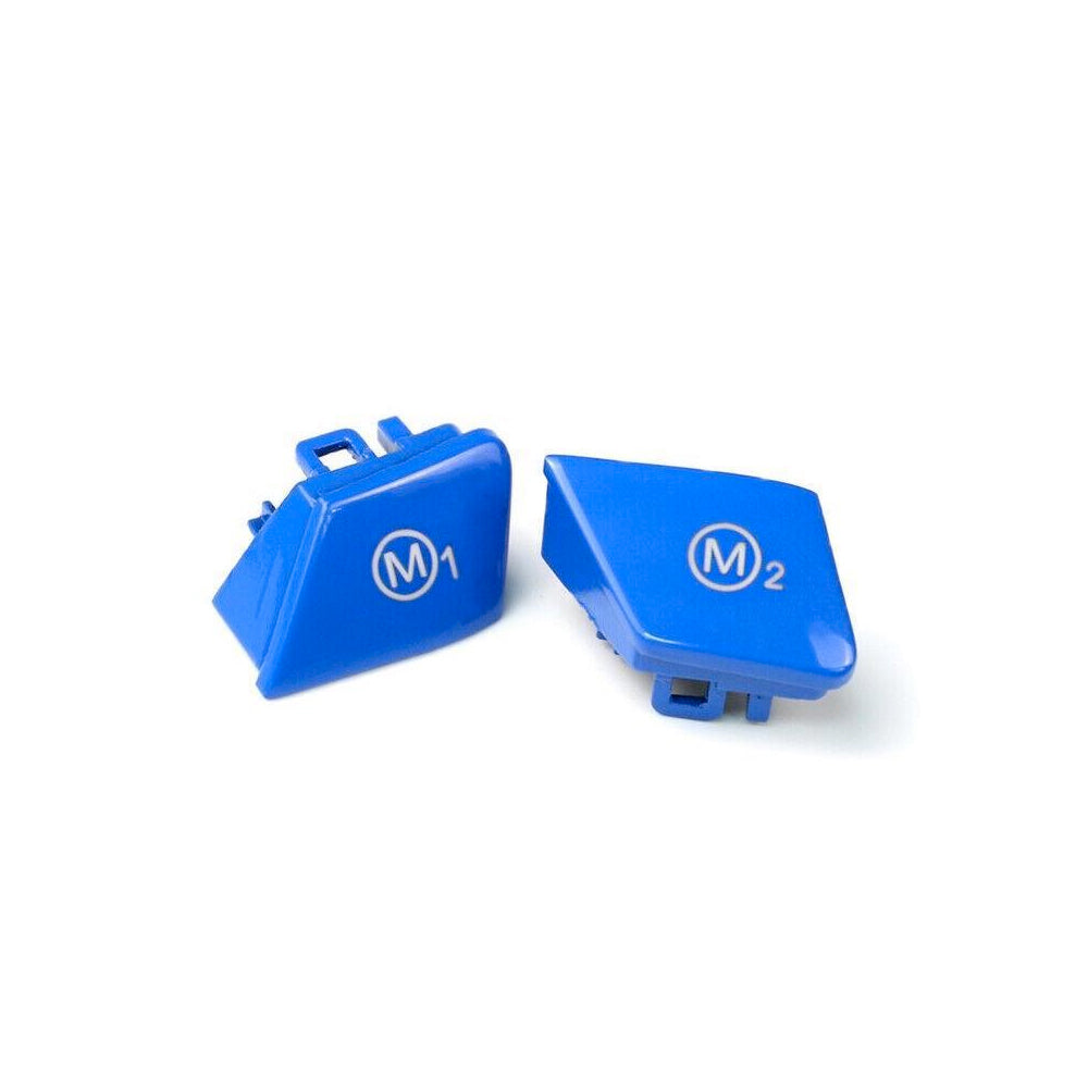 BLUE M1/M2 STEERING WHEEL BUTTONS FOR BMW M2 F87 / M3 F80 / M4 F82 / M ...